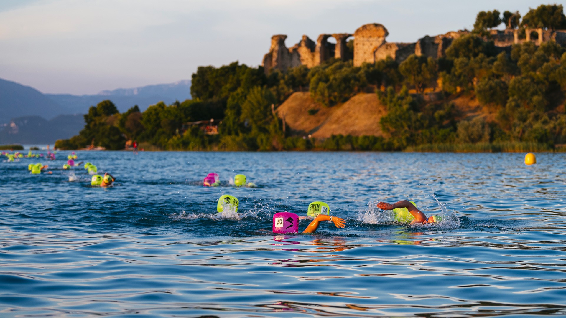 SUNSET SWIM - 1500 m | SwimTheIsland Sirmione